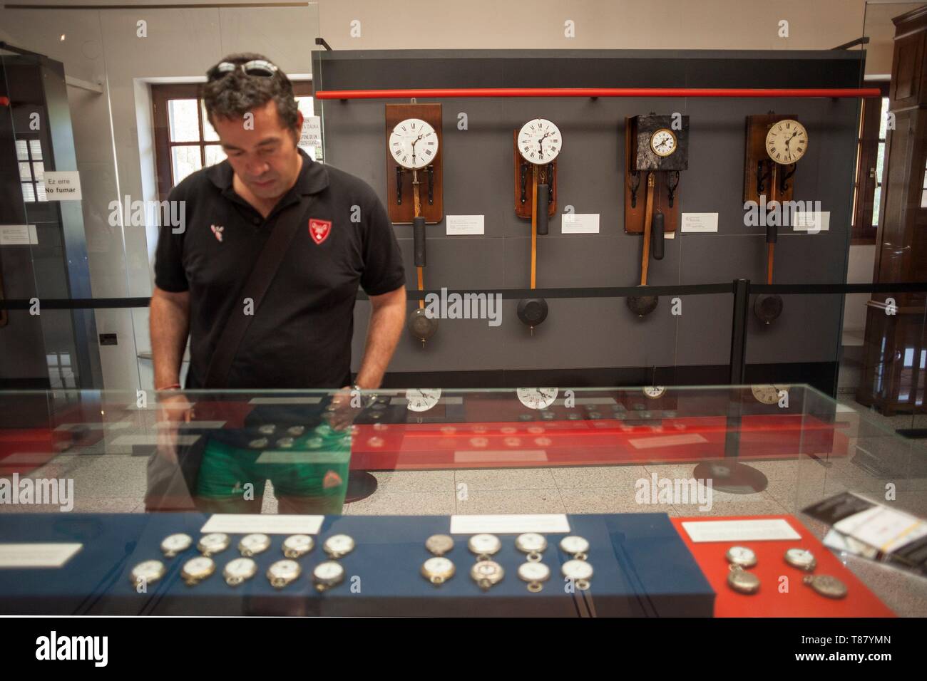 Spain, Guipuscoa, Bask country, Azpeitia, The Basque Railway Museum ...