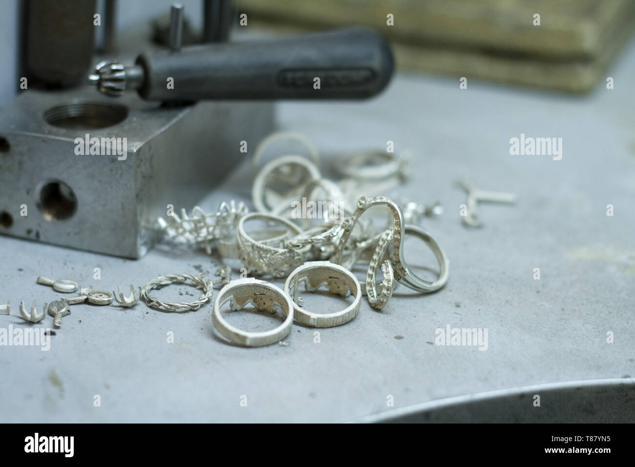 Smelting Silver High Resolution Stock Photography and Images - Alamy