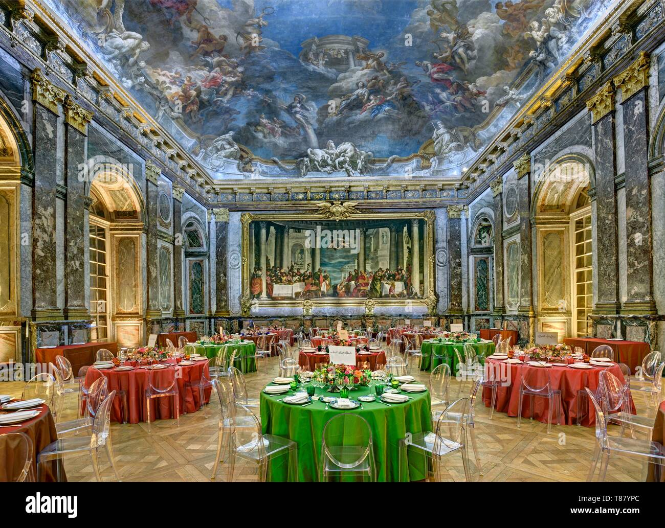 France, Yvelines, Versailles, palace of Versailles listed as world ...