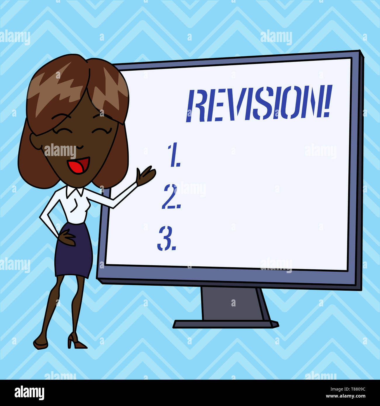 Handwriting text writing Revision. Conceptual photo action of revising ...