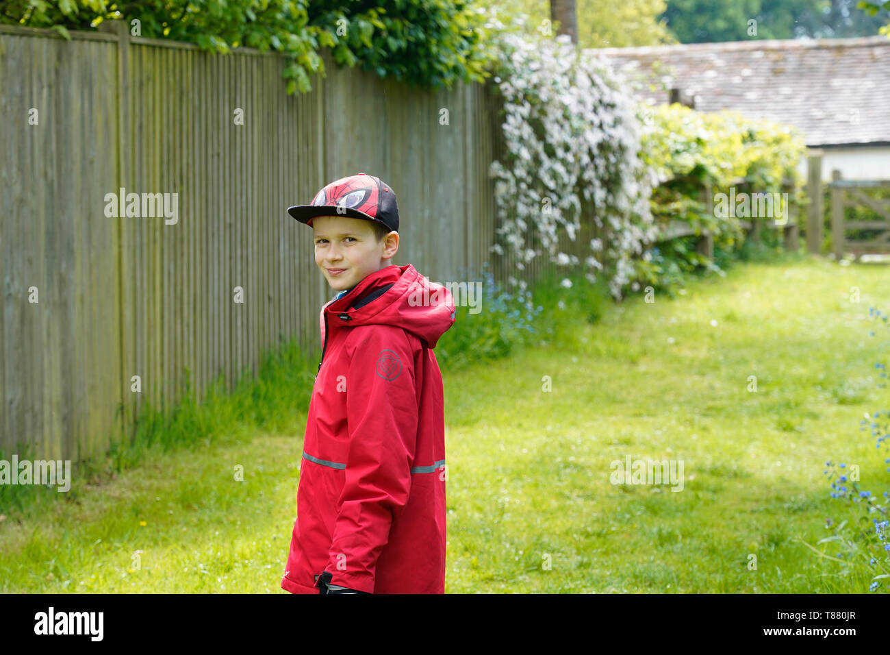 Portrait of a beautiful young boy Stock Photo - Alamy