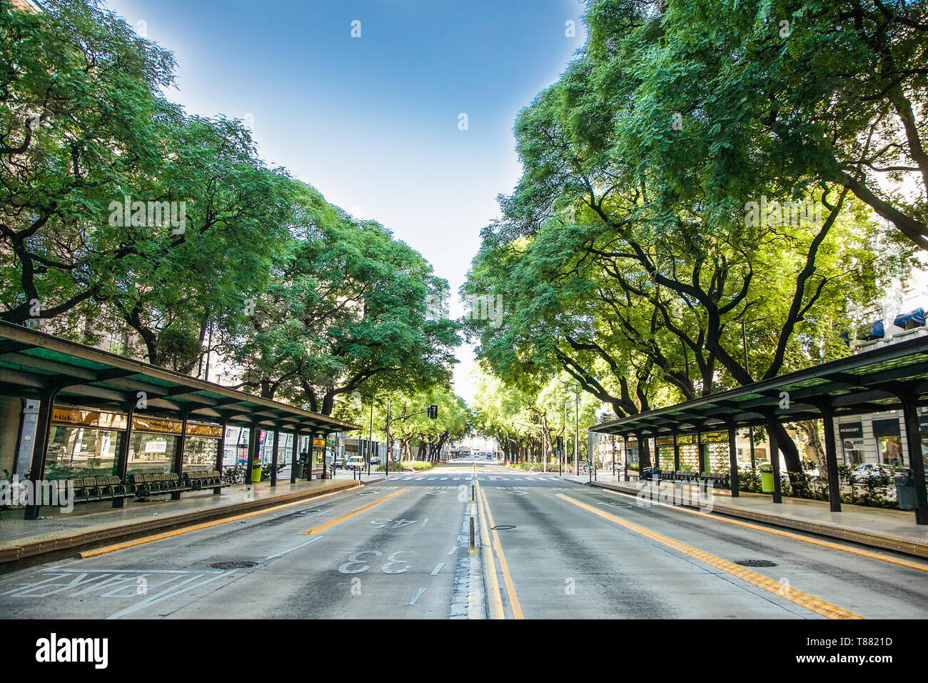 Av paseo colon hi-res stock photography and images - Alamy