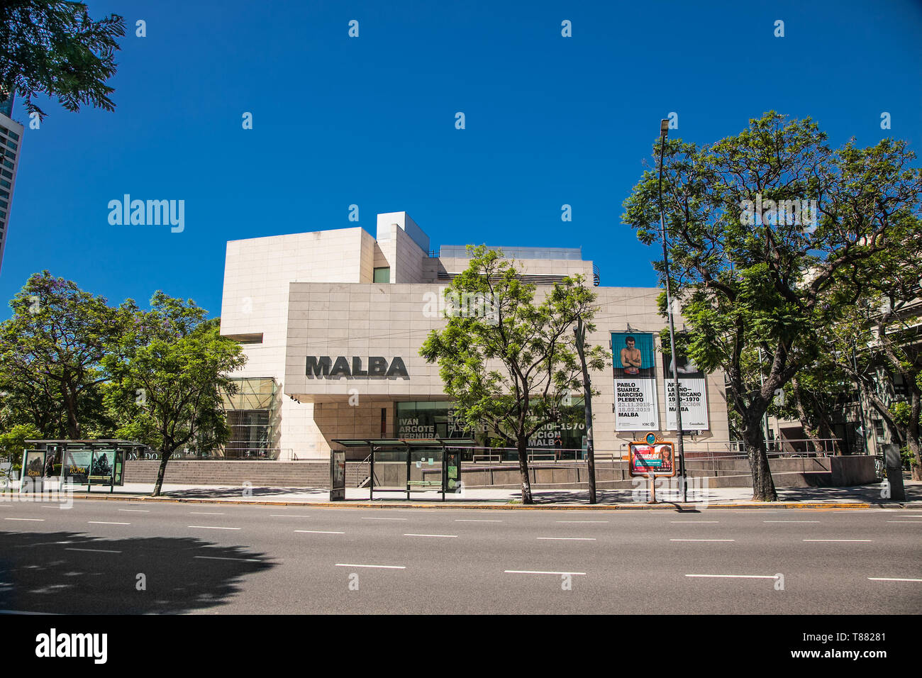 Buenos Aires Argentina - Dec 25, 2018: Malba (Museo de Arte ...