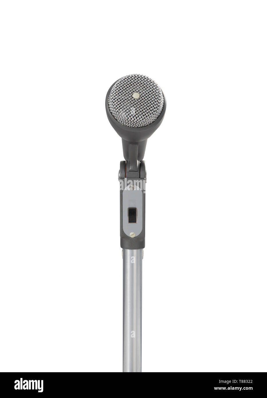 Front view of a Turner 951 vintage microphone Stock Photo - Alamy