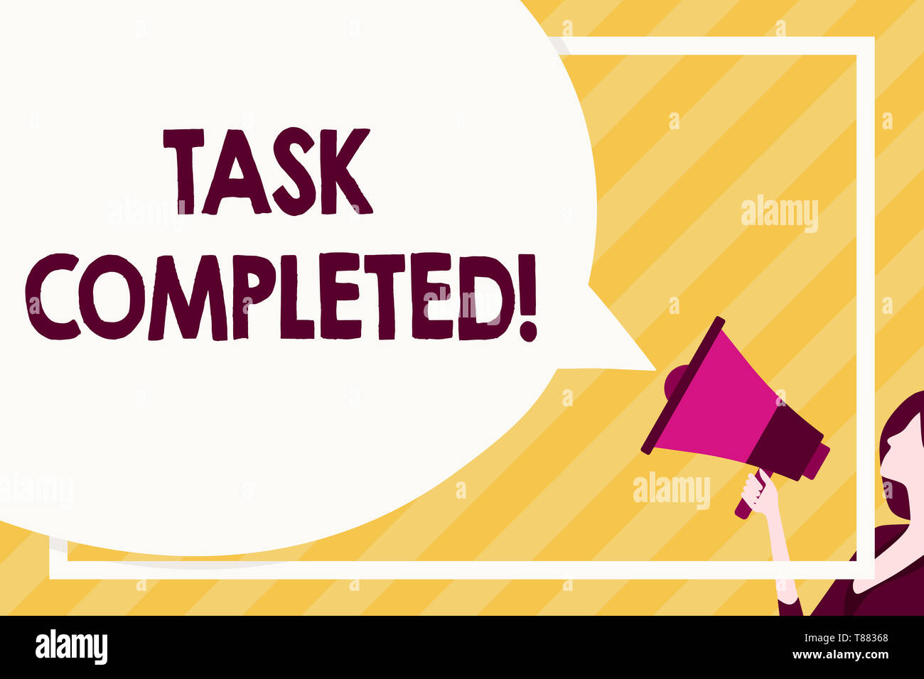 Mission accomplished speech hi-res stock photography and images - Alamy