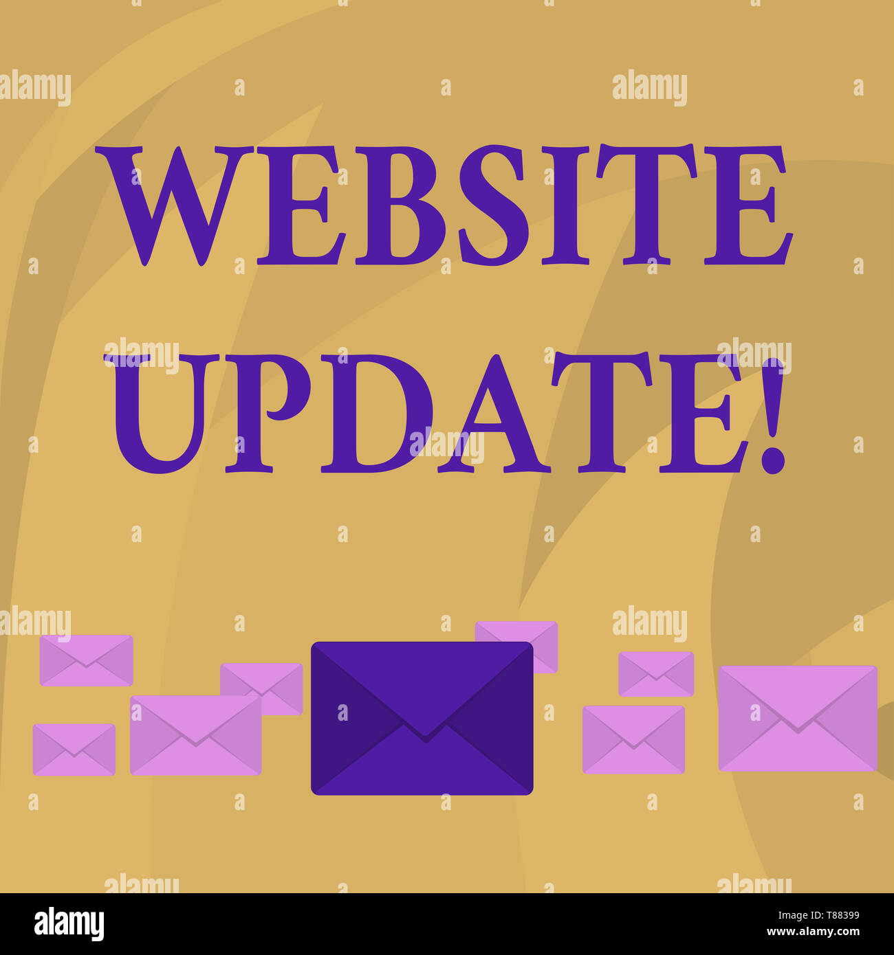 Word writing text Website Update. Business photo showcasing keeping the webpage and content up ...