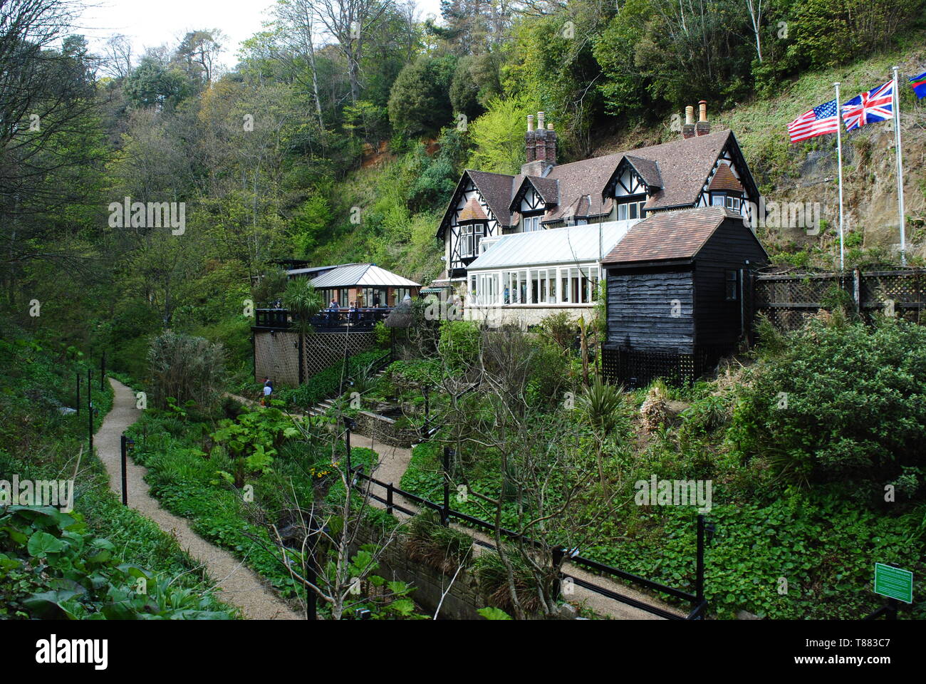 Shanklin chine isle of wight hi-res stock photography and images - Alamy
