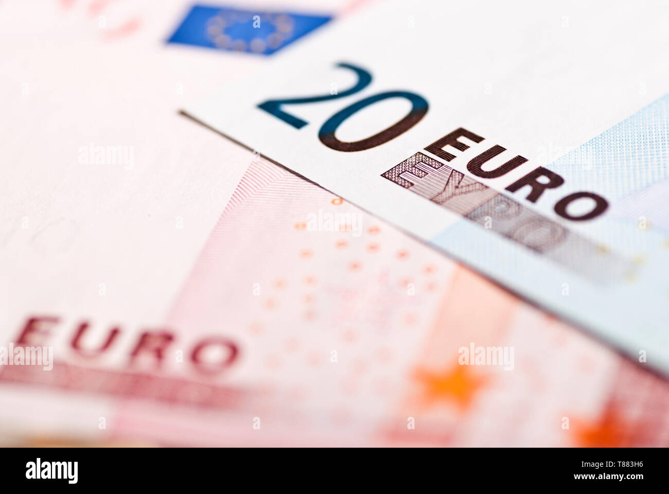 20 euro banknote hi-res stock photography and images - Alamy