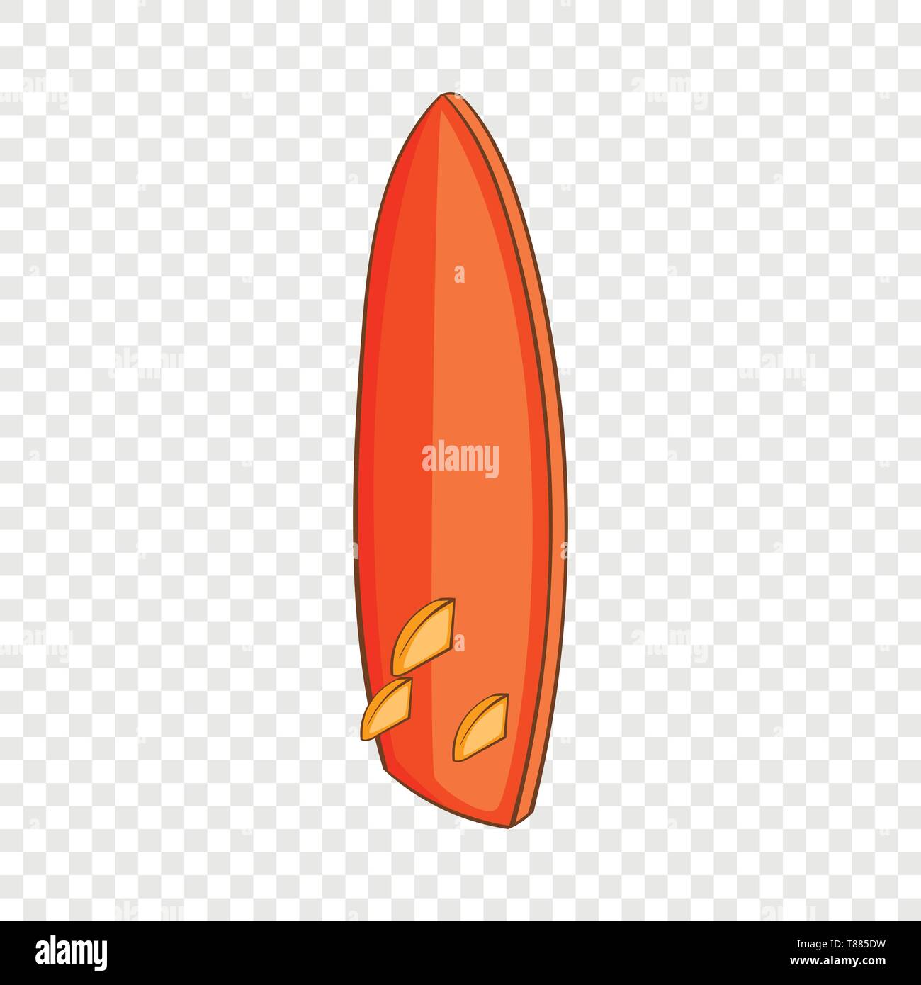 Surfboard icon, cartoon style Stock Vector Image & Art - Alamy