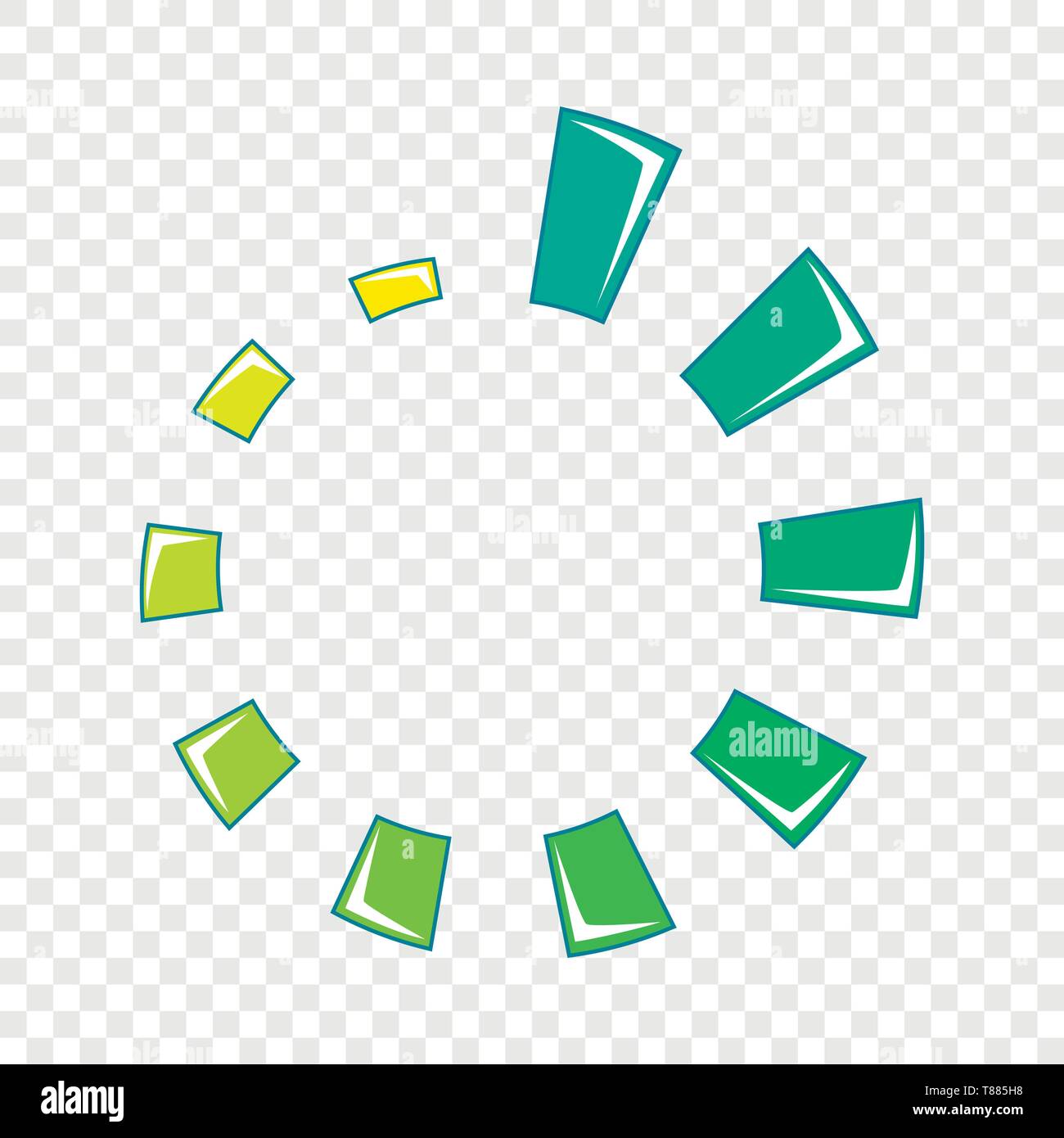 Abstract spiral shape icon, cartoon style Stock Vector Image & Art - Alamy