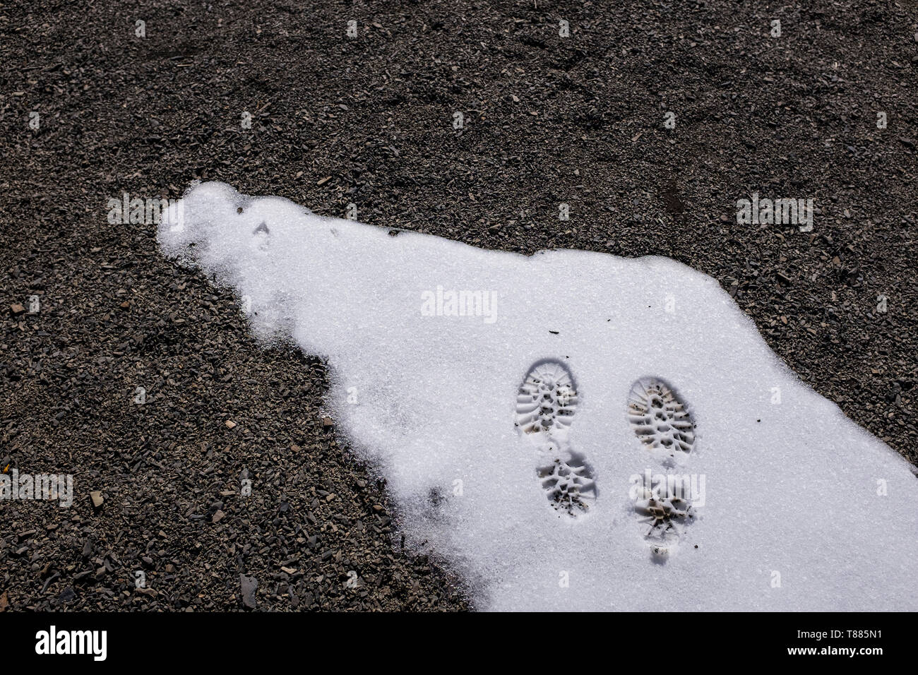 The first footstep hi-res stock photography and images - Alamy