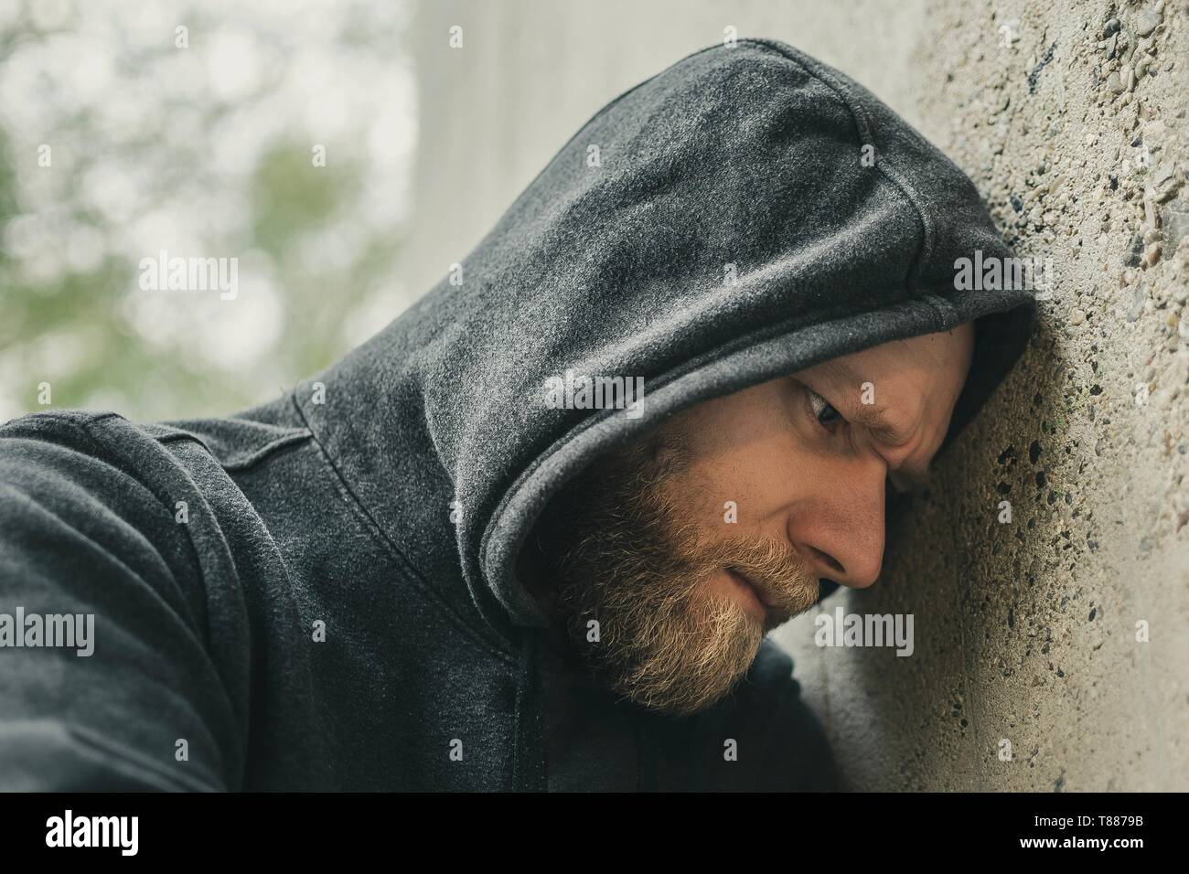 Angry man head on hi-res stock photography and images - Alamy