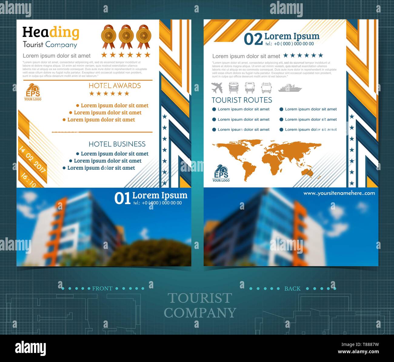 Proposal cover page Stock Vector Images - Alamy