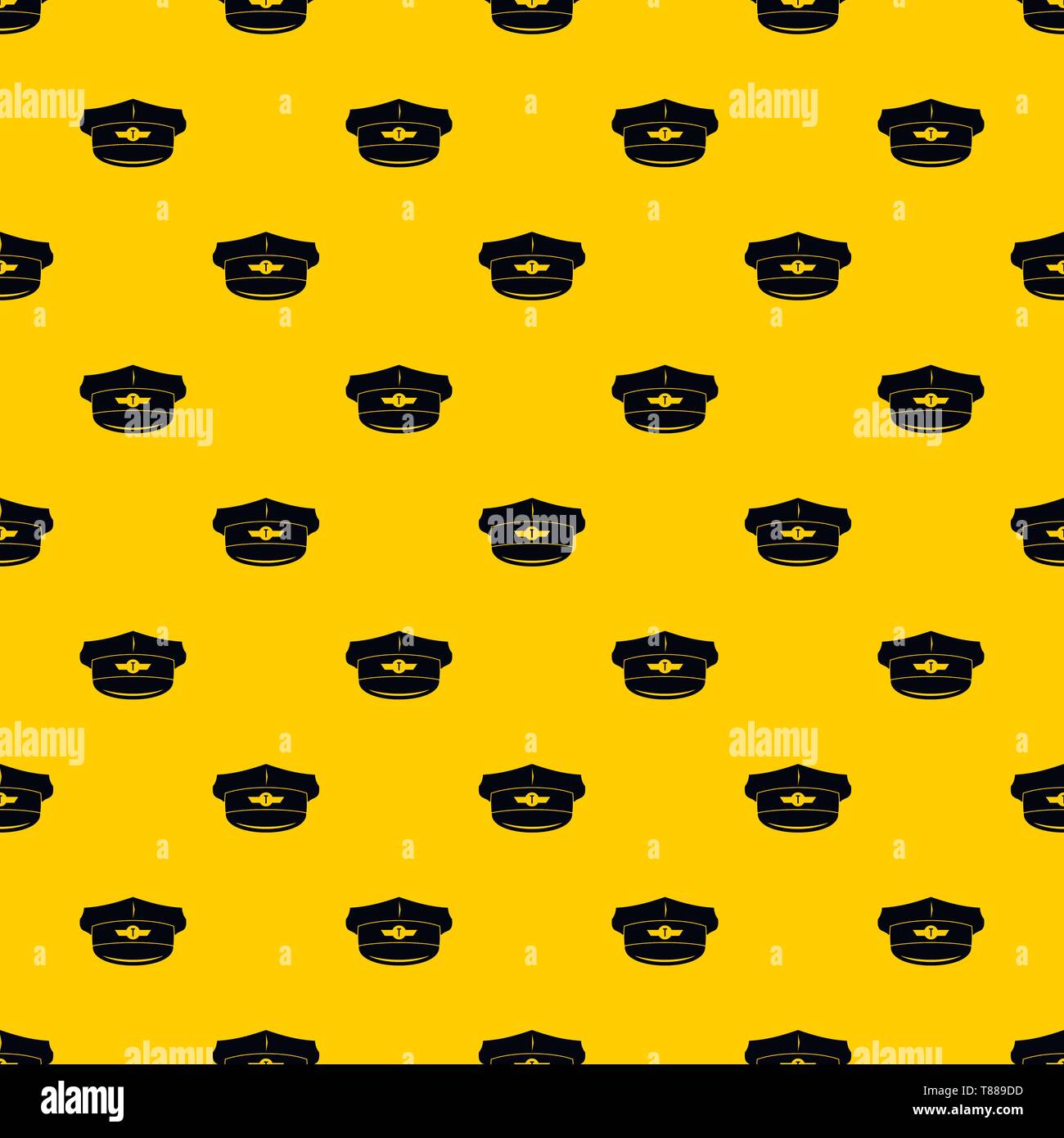 Cap taxi driver pattern vector Stock Vector Image & Art - Alamy