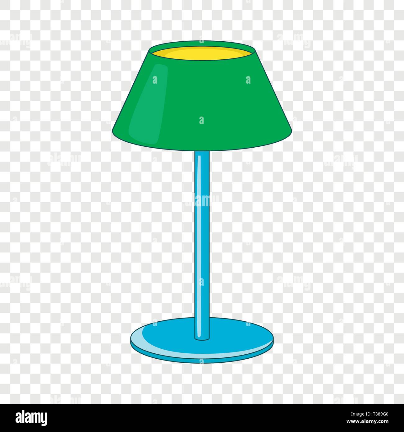 Tall Lamp Clipart Cartoon