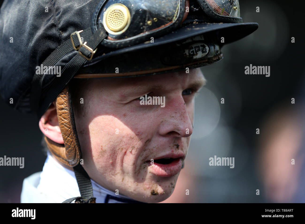 Jockey David Probert after winning the Millgate Handicap during the The ...