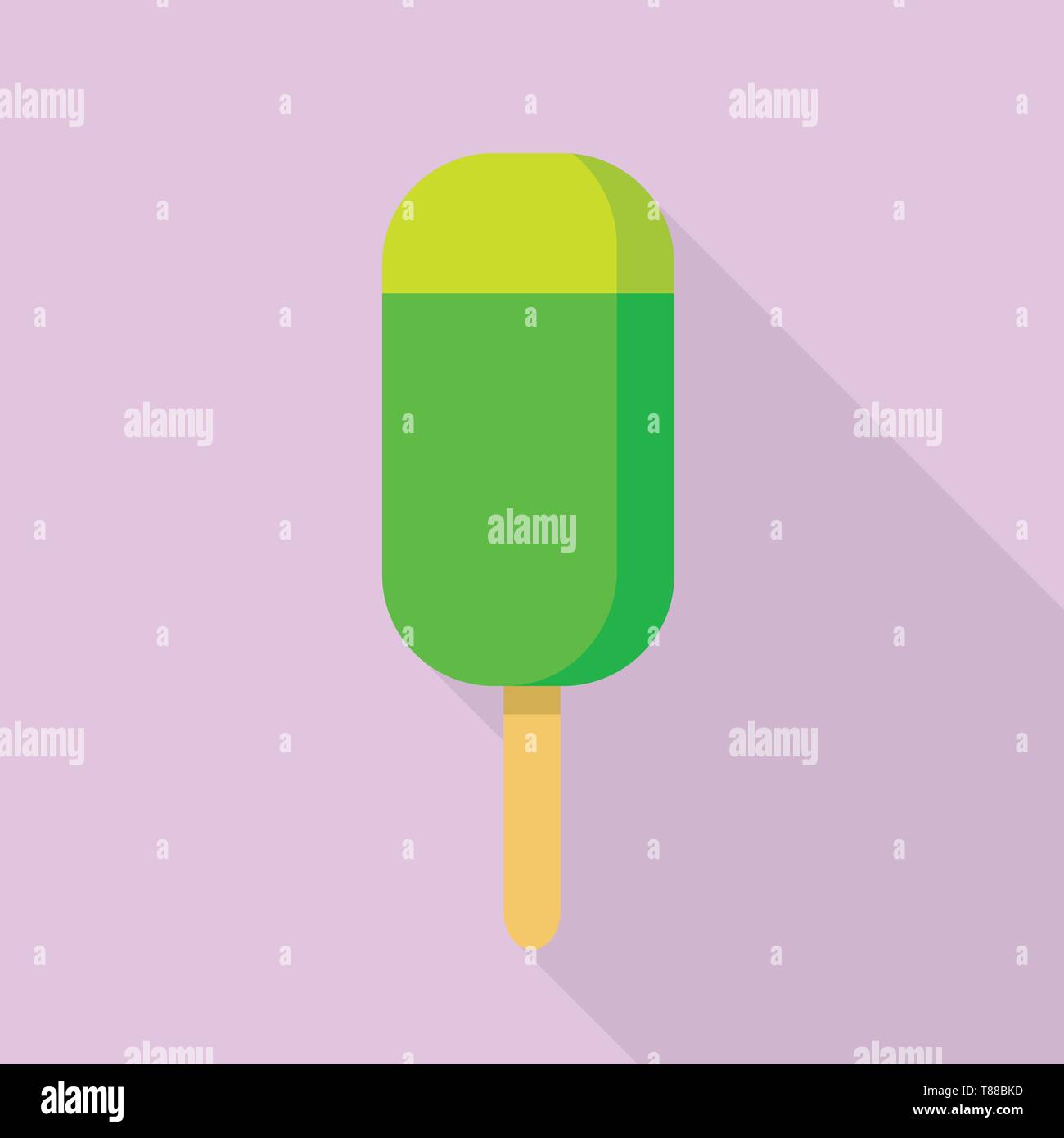 Homemade popsicle frozen fruit Stock Vector Images - Alamy