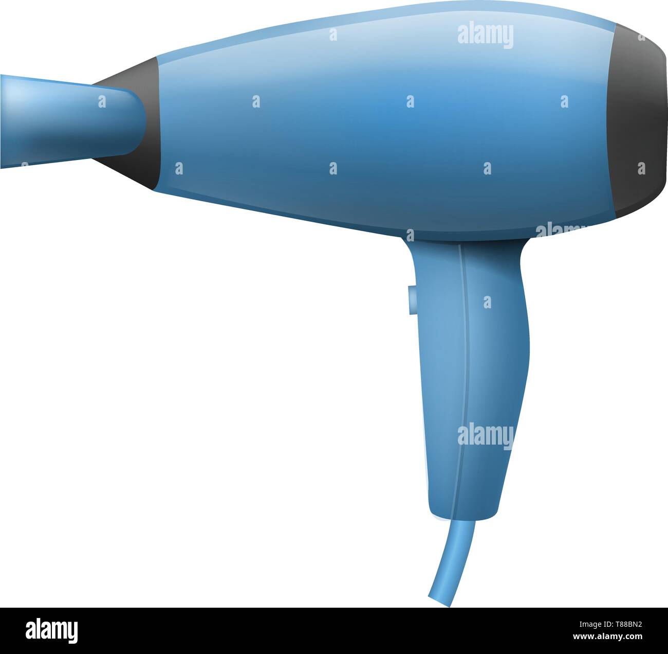 Blue dryer icon, realistic style Stock Vector Image & Art - Alamy