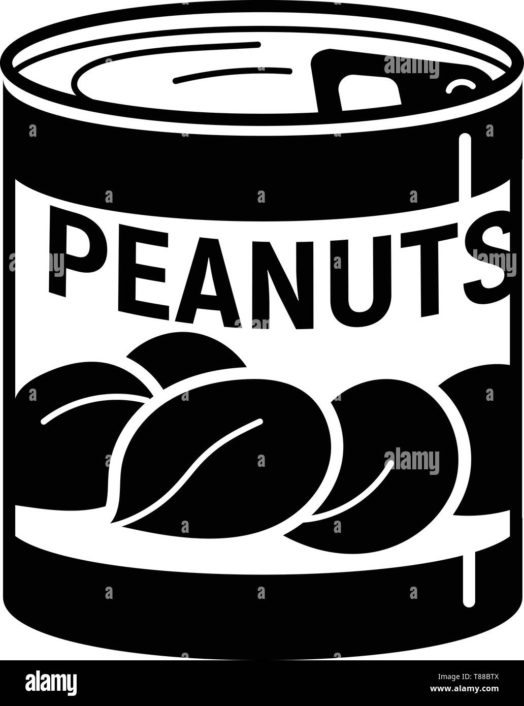 Peanuts tin can icon, simple style Stock Vector Image & Art - Alamy Peanuts tin can icon, simple style Stock Vector Image & Art - Alamy