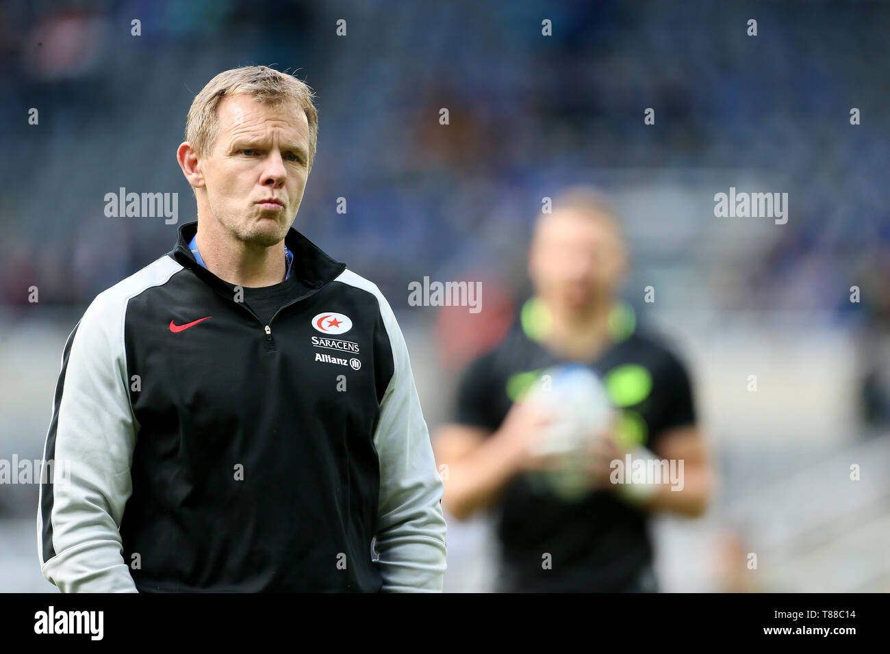 Mark McCall Saracens Director of Rugby before the Champions Cup Final ...