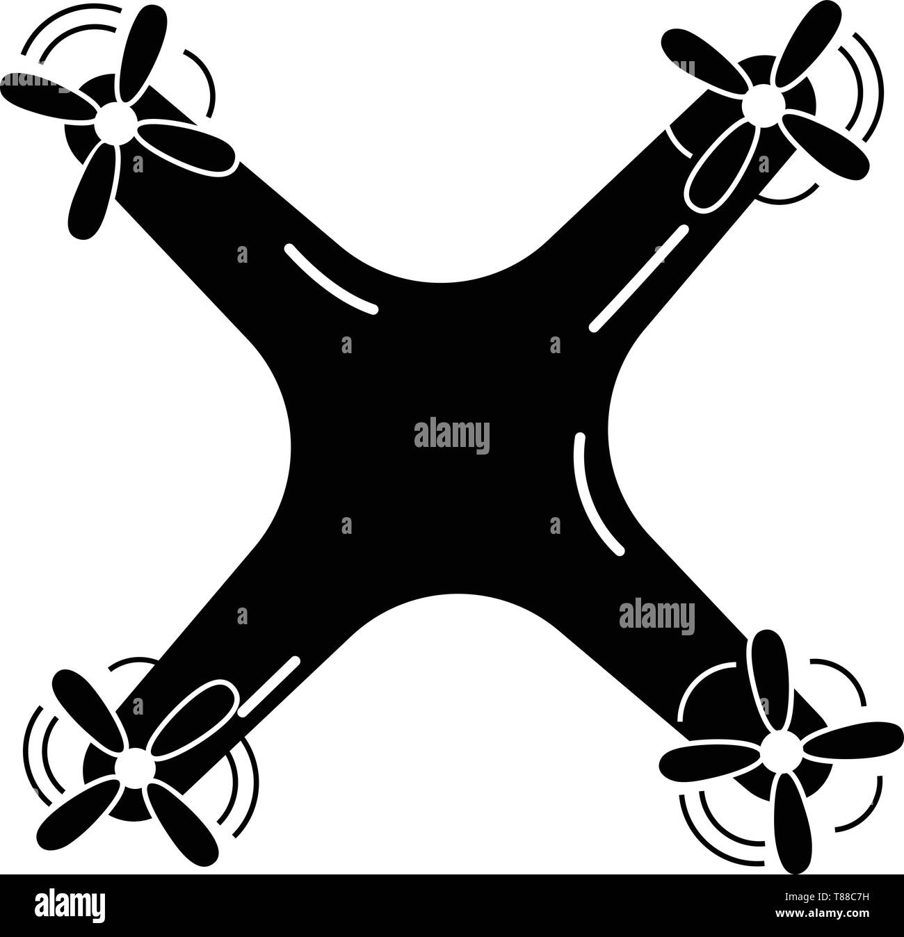 Electronics delivery icon simple Cut Out Stock Images & Pictures - Alamy