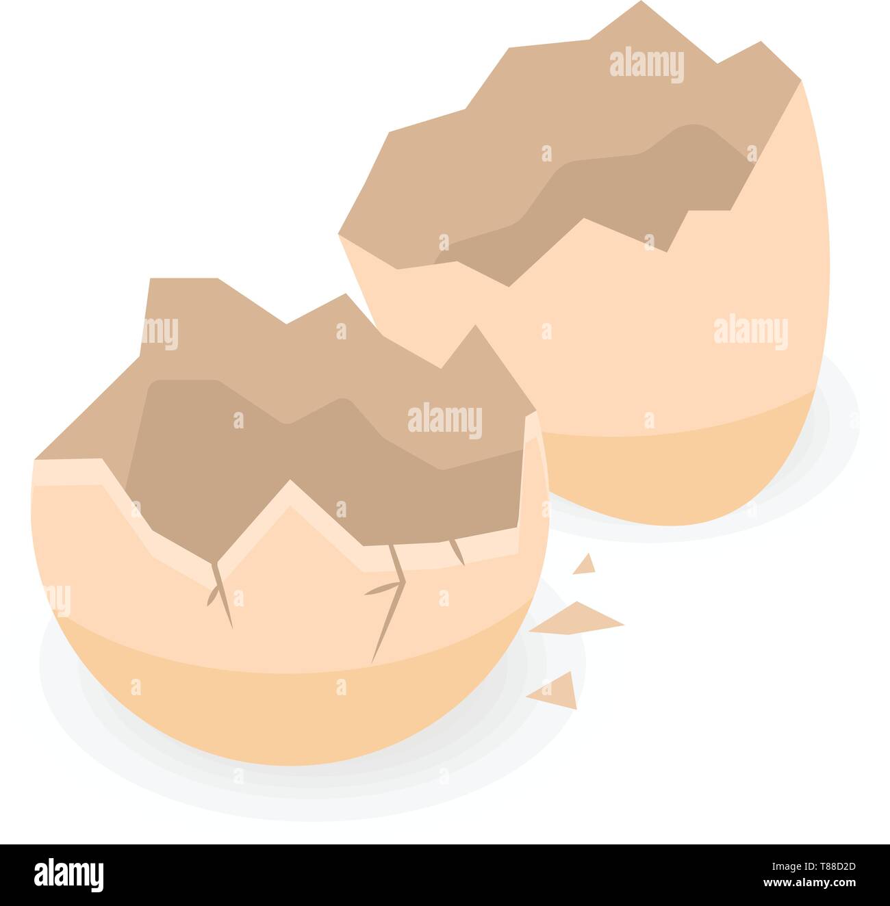 Bird nest eggs isometric Stock Vector Images - Alamy