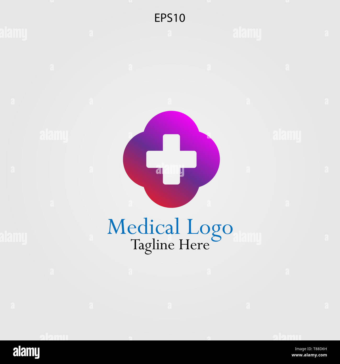 HEALTH LOGO DESIGN CONCEPT Stock Photo - Alamy