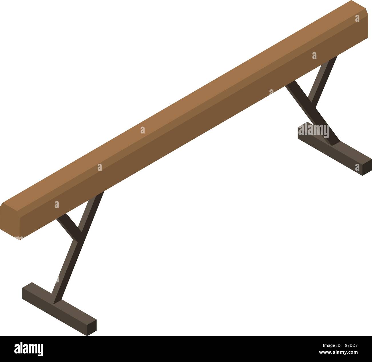 Balance beam icon, isometric style Stock Vector Image & Art - Alamy