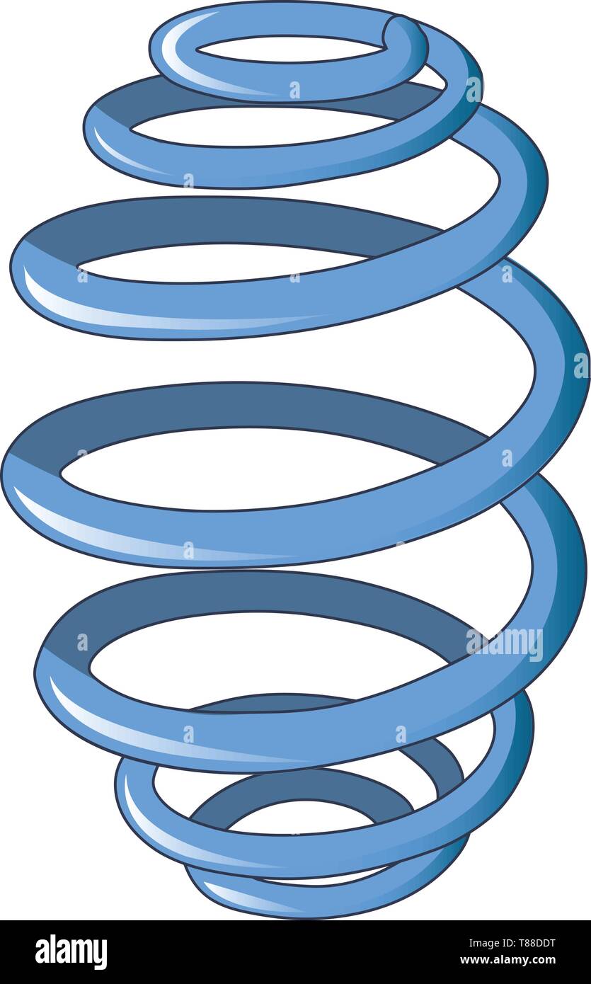 Cartoon Coil Spring