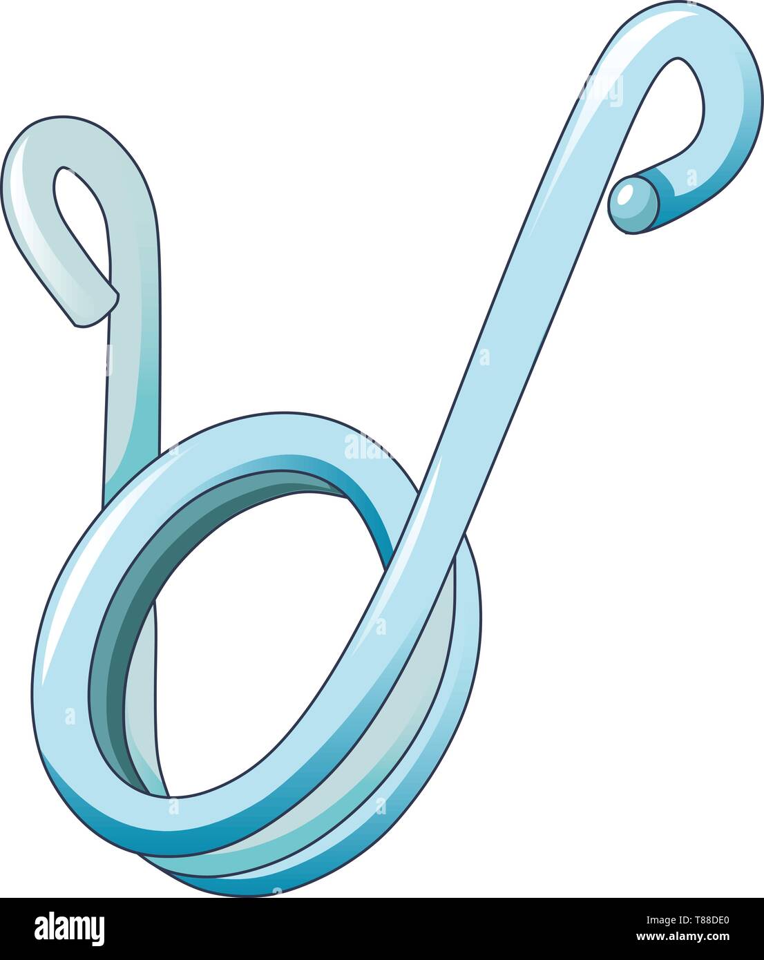 Metal coil icon, cartoon style Stock Vector Image & Art - Alamy