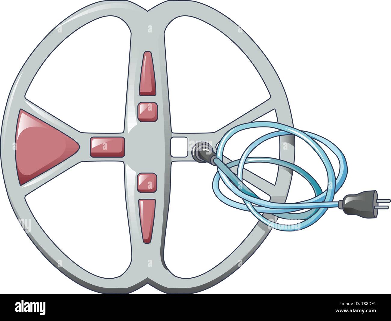 Wire cord icon, cartoon style Stock Vector Image & Art - Alamy