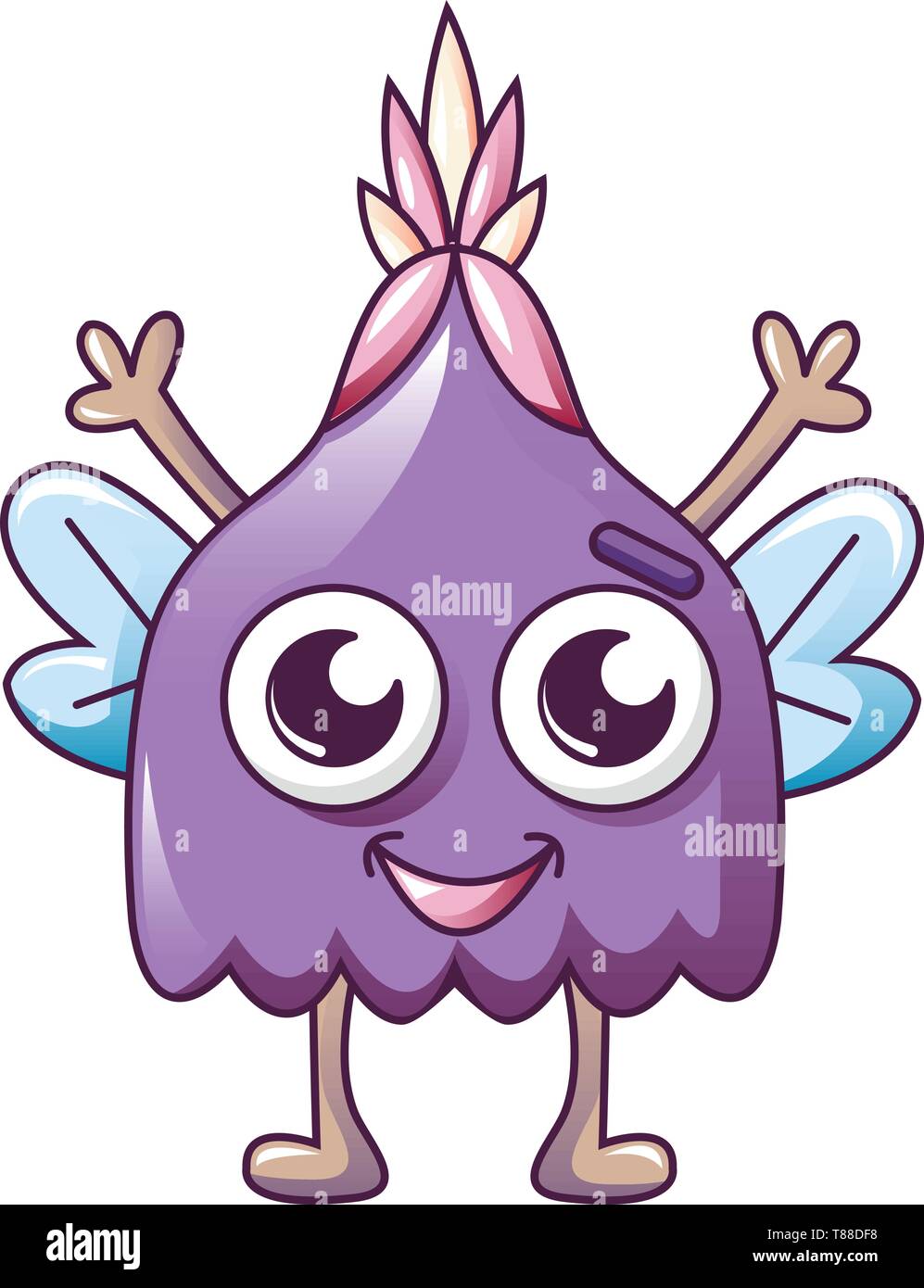 Cute monster icon, cartoon style Stock Vector Image & Art - Alamy