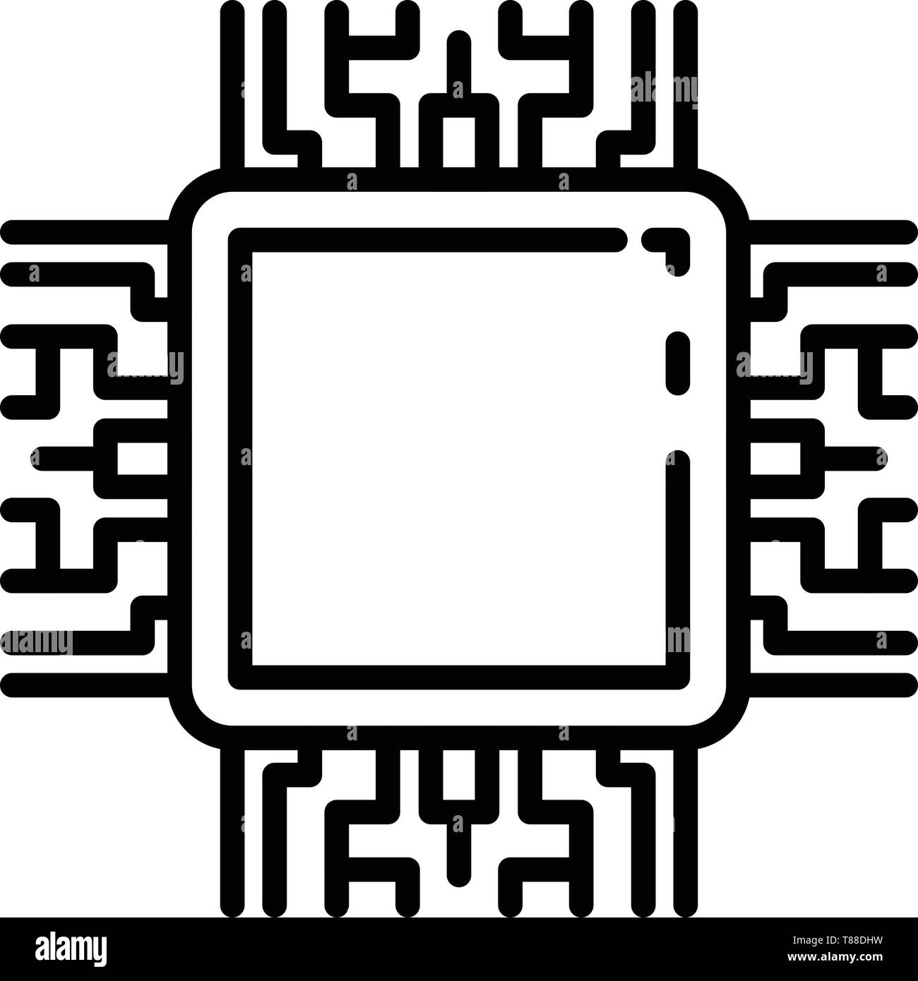 Central ai processor icon, outline style Stock Vector Image & Art - Alamy Central ai processor icon, outline style Stock Vector Image & Art - Alamy