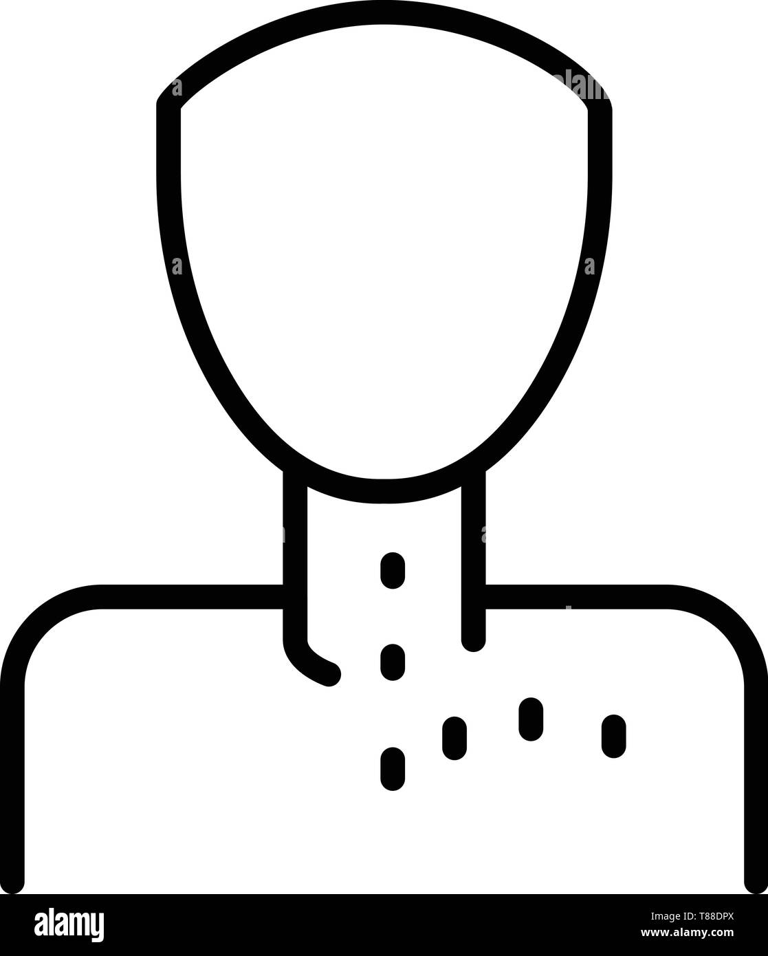 Black outline cockroach on Stock Vector Images - Alamy