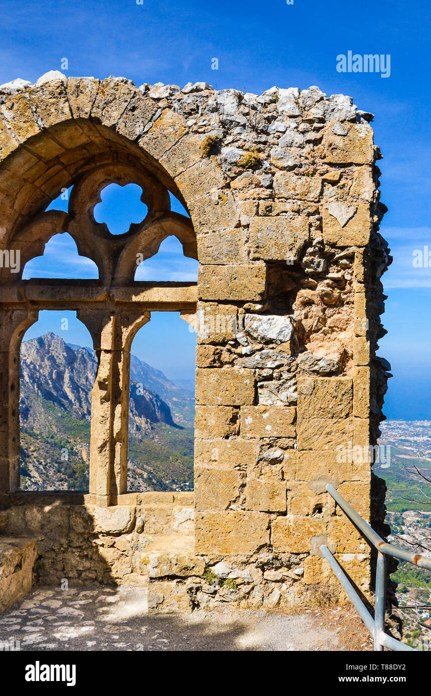 St. hilarion monastery hi-res stock photography and images - Alamy