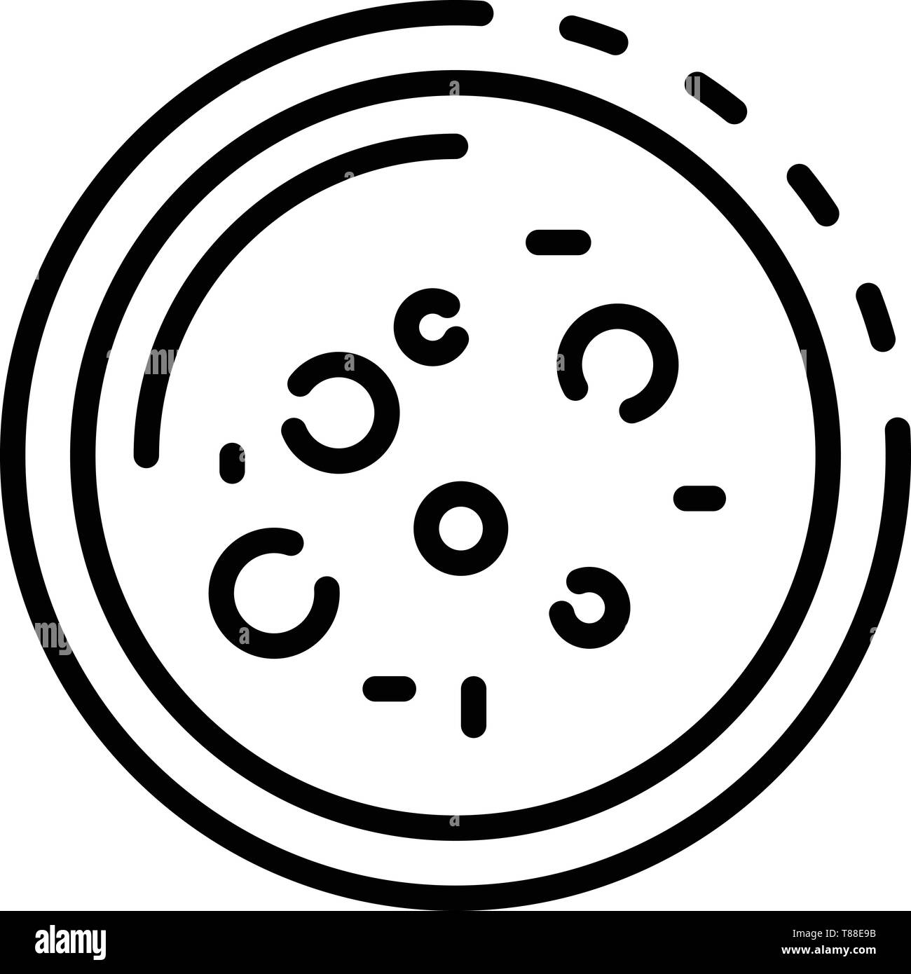 Bacteria petri dish and agar Black and White Stock Photos & Images - Alamy
