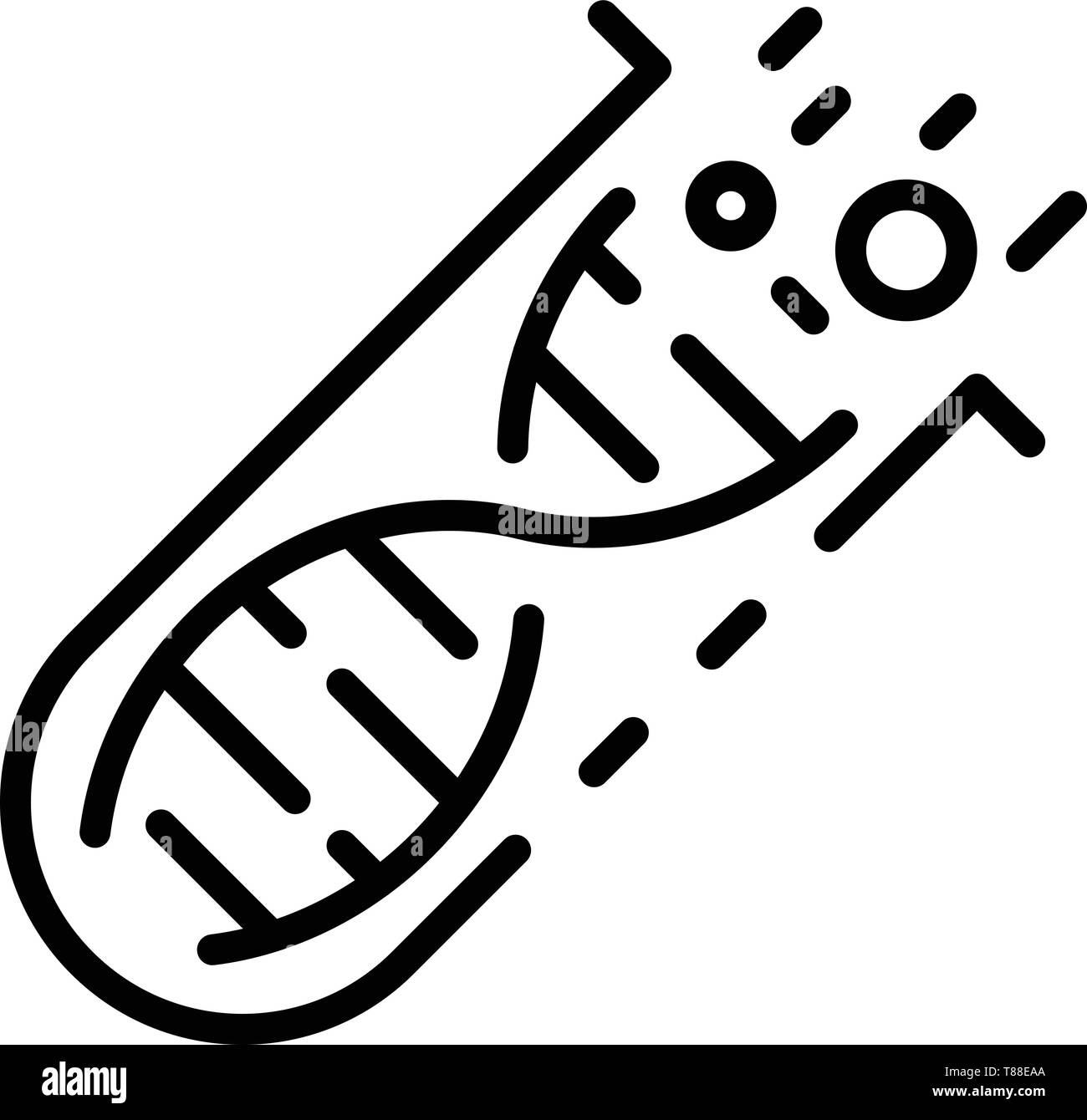 DNA in vitro icon, outline style Stock Vector Image & Art - Alamy