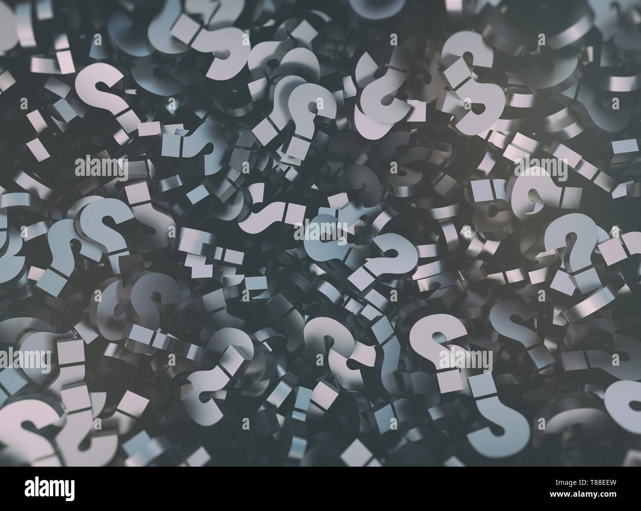 Question Mark Abstract Background