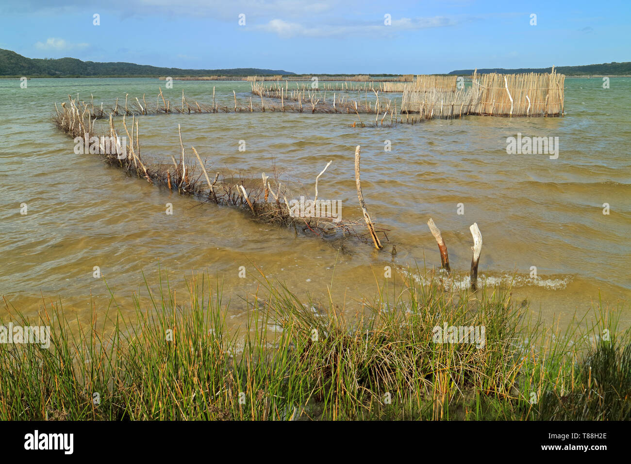 Traditional fish traps hi-res stock photography and images - Alamy