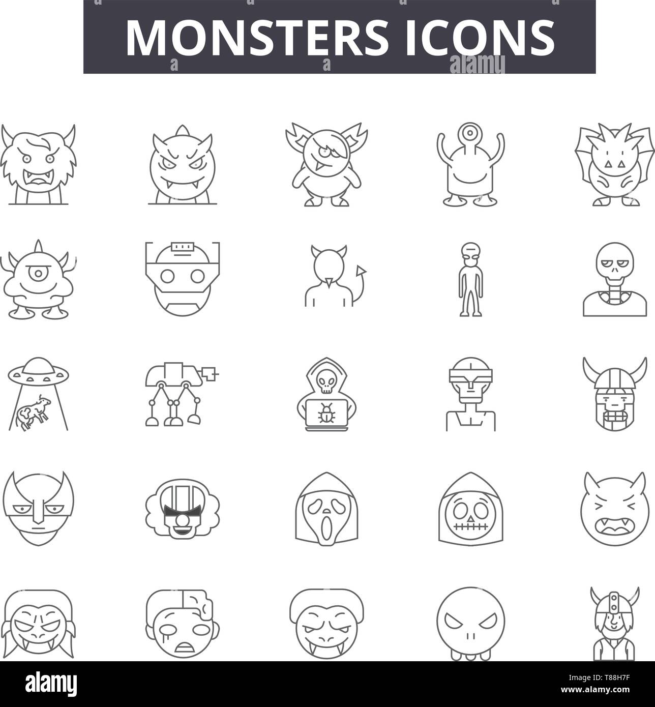 Simple Monster Icon