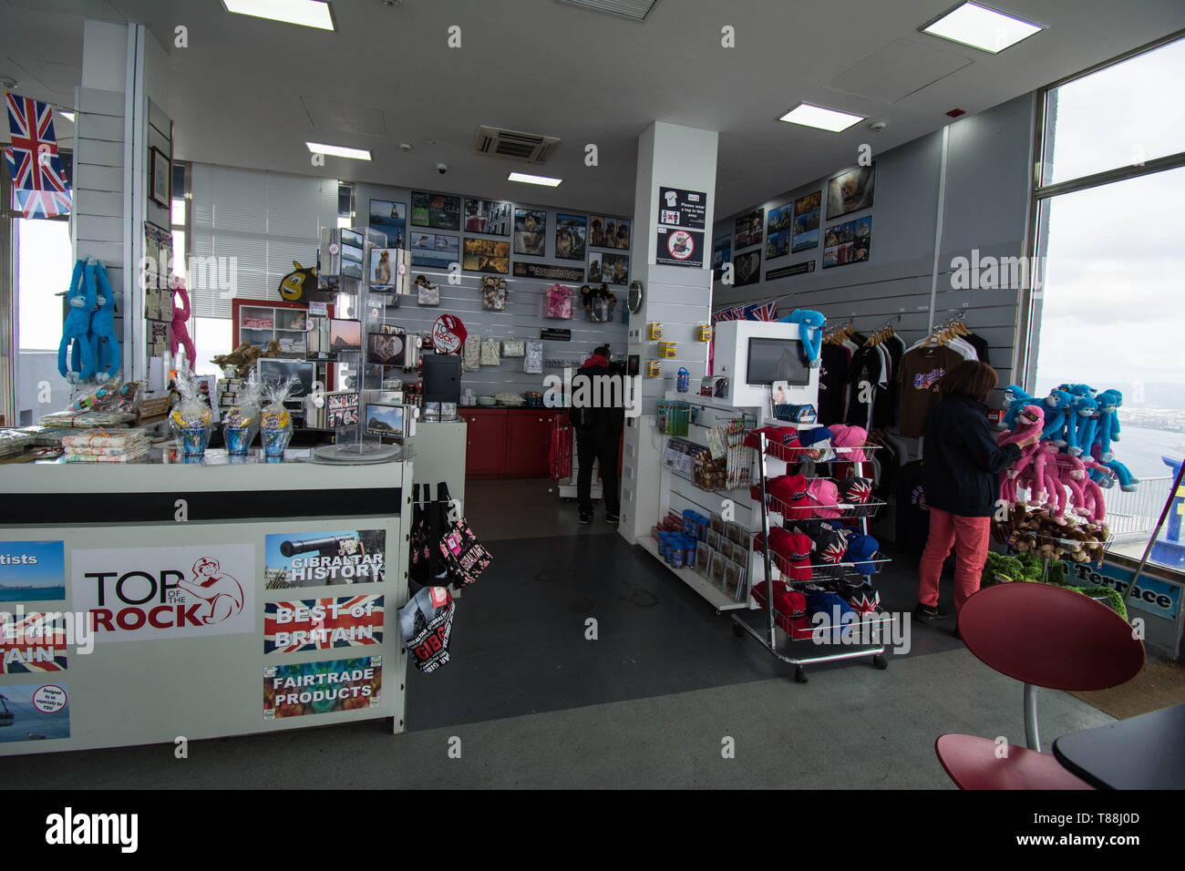 Gibraltar rock cafe hi-res stock photography and images - Alamy
