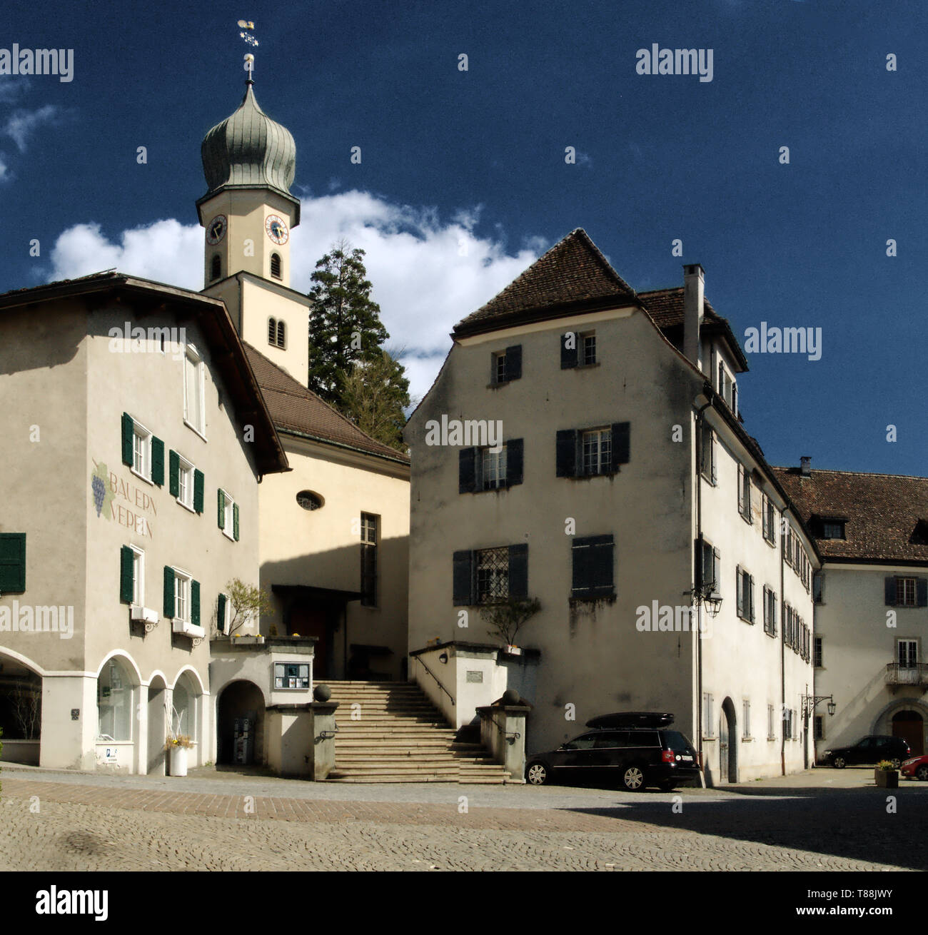 Rhine valley switzerland maienfeld hi-res stock photography and images ...