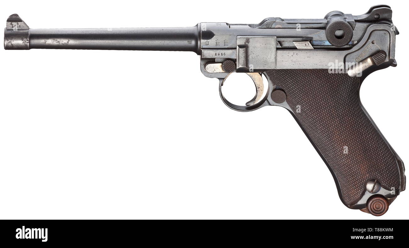 A pistol 04 1914 dwm 1916 hi-res stock photography and images - Alamy