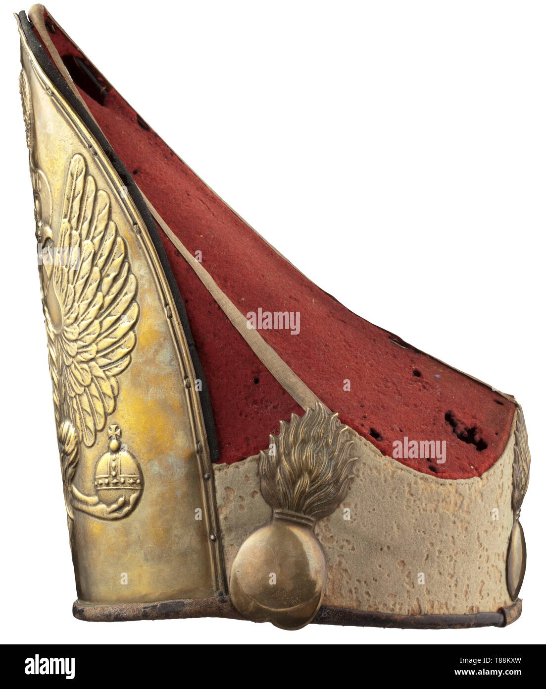 A Russian grenadier's cap of the Pavlovsky Grenadier Regiment, 1st half ...