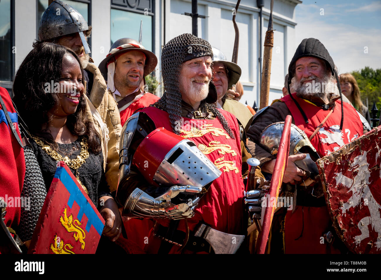 The field of the battle of lewes 1264 hi-res stock photography and ...