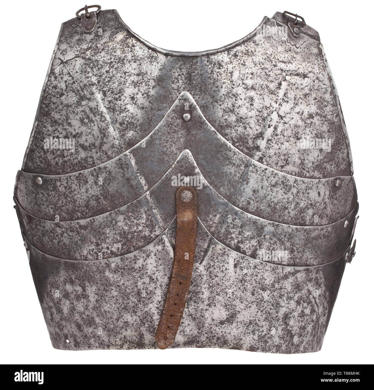 A rare Italian Gothic upper back-plate circa 1440-50. Comprising the ...