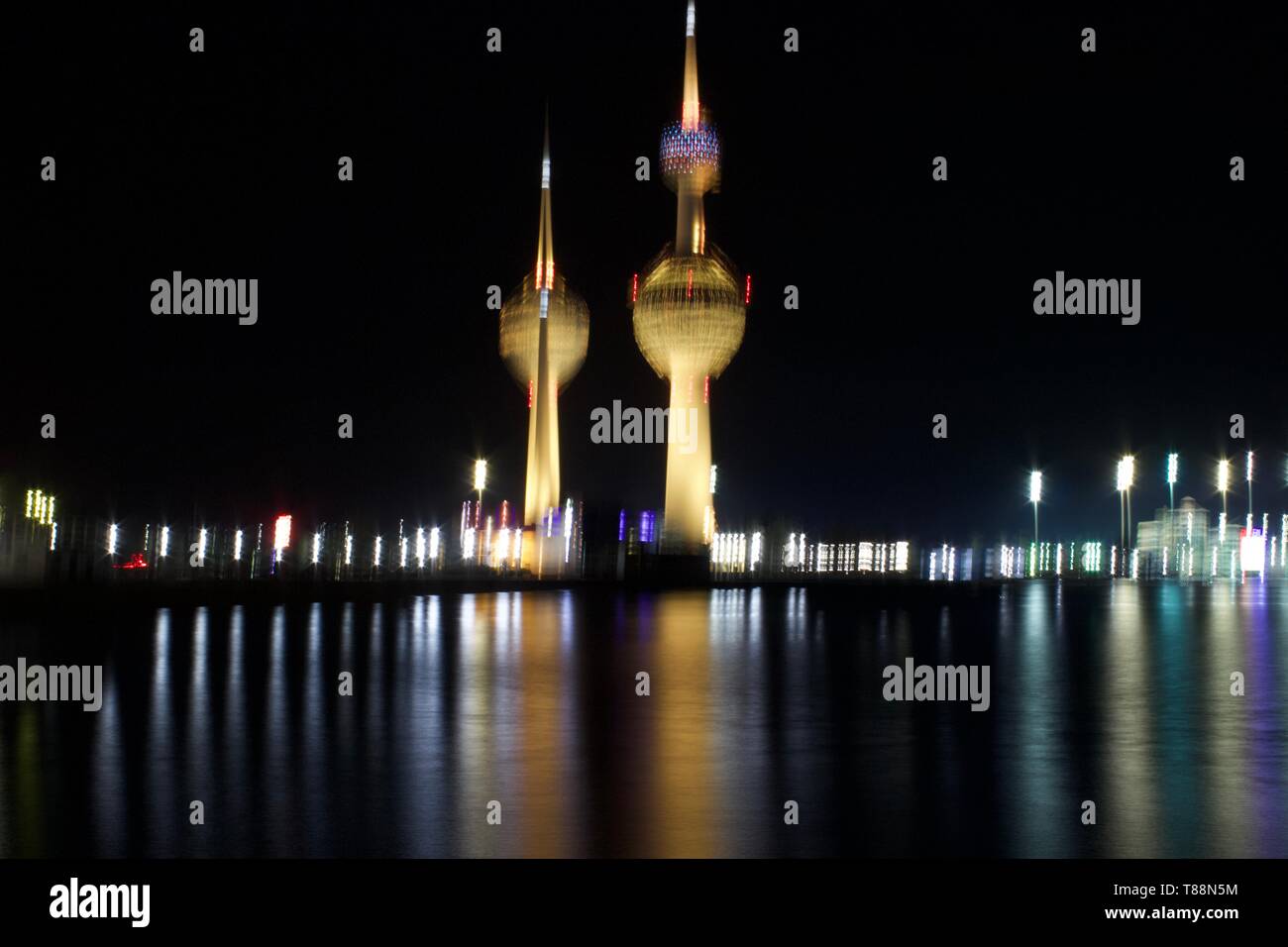 kuwait light tower Stock Photo - Alamy