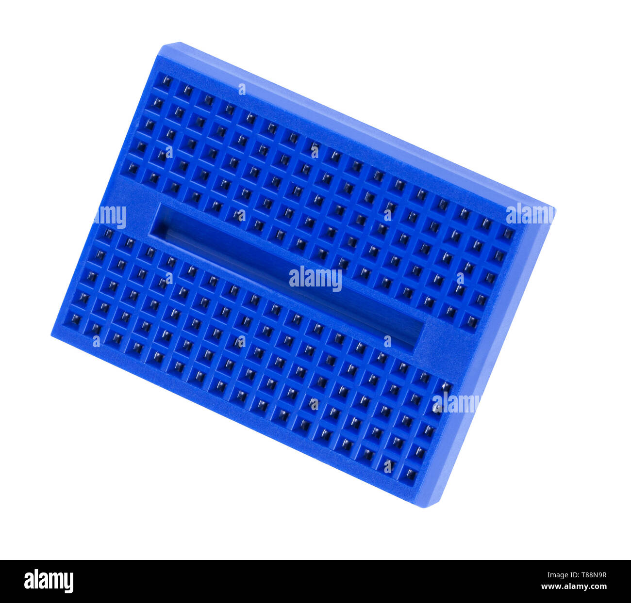 Mini Solderless Prototype Breadboard isolated Stock Photo - Alamy