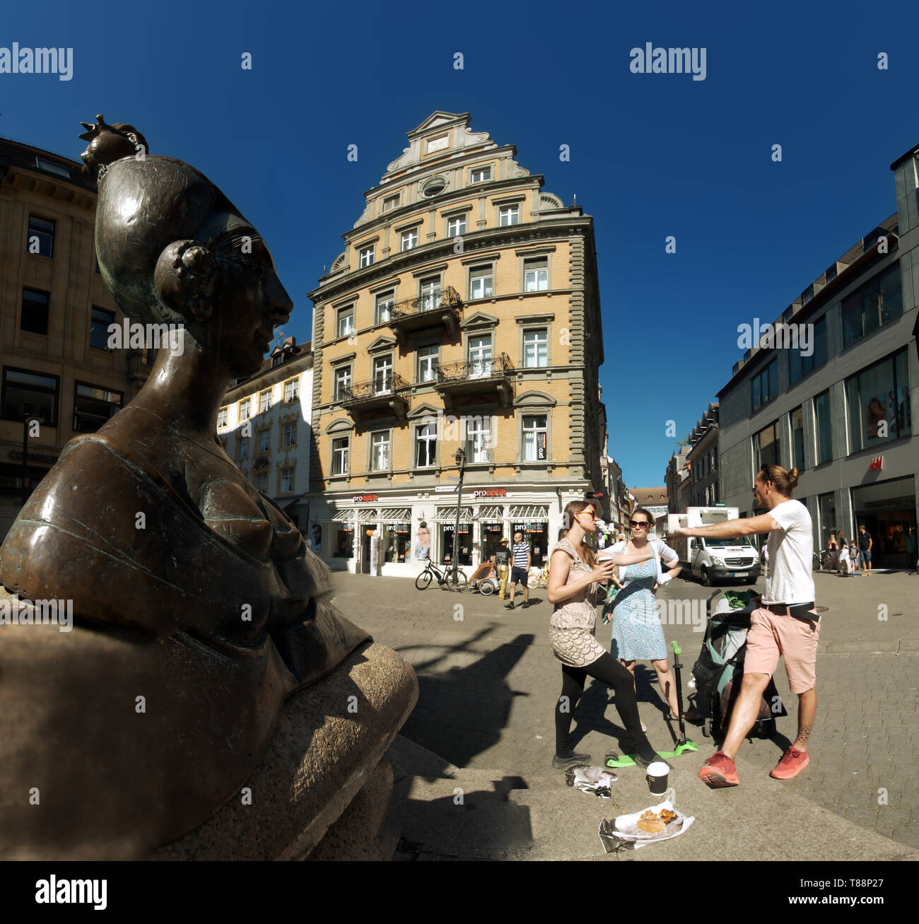 Historic centre of Constance in Germany Stock Photo - Alamy