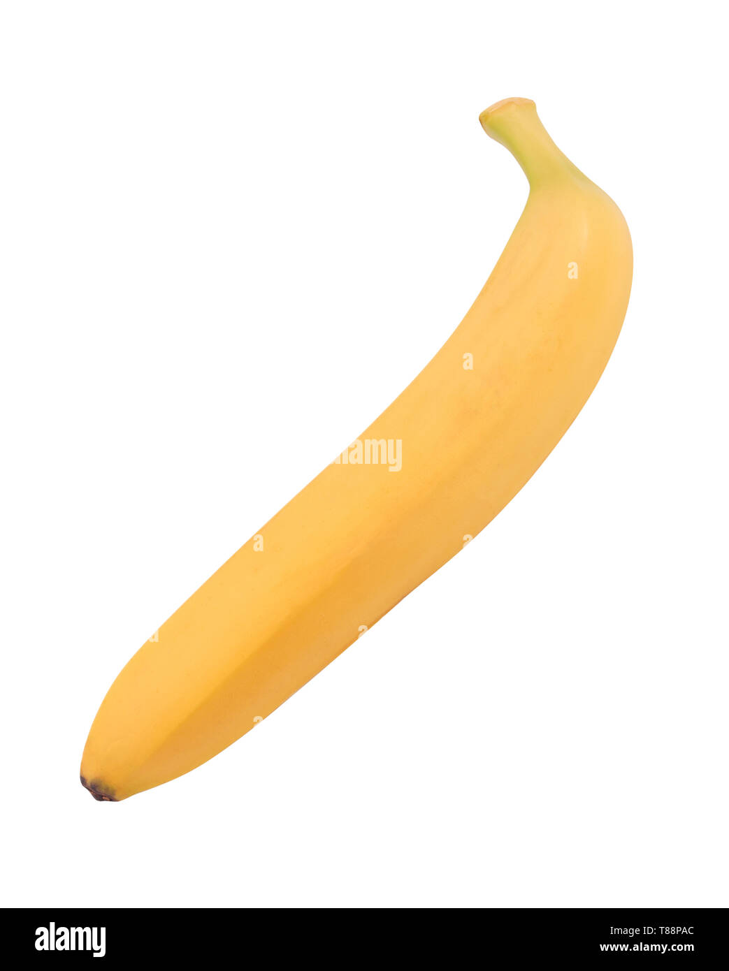 raw Yellow Banana Isolated Stock Photo - Alamy